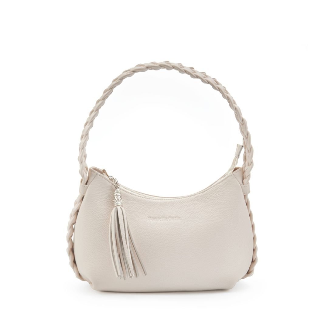 Millie – Braided Strap Leather Handbag | Daniella Ortiz